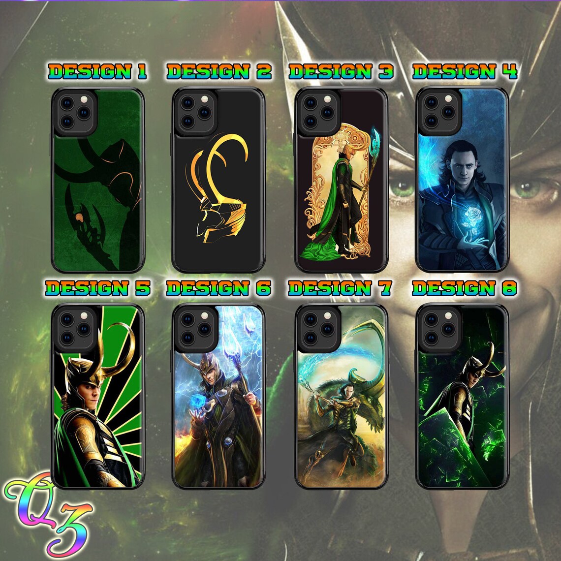 Loki Phone Case the God of Mischief Tom Hiddleston Phone | Etsy