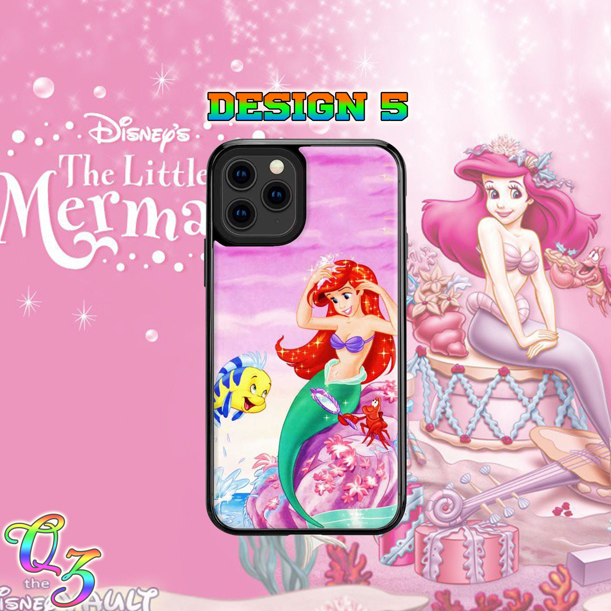 Ariel Mermaid Phone Case The Little Mermaid Princess Ariel | Etsy