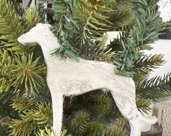 Greyhound Christmas Decorations - Etsy