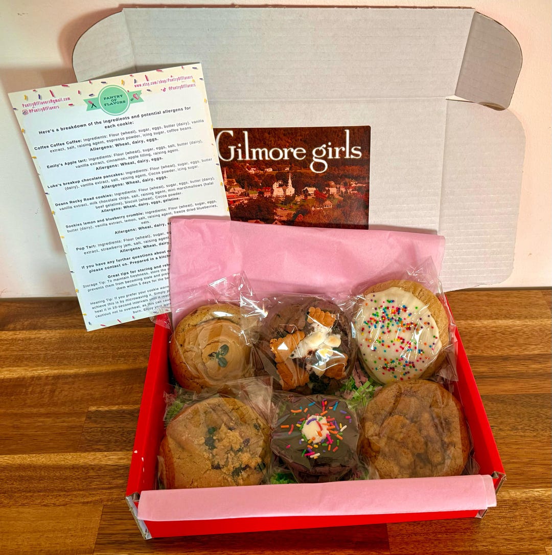 Gilmore Girls Cookies: Stars Hollow NYC Cookie Collection - Etsy