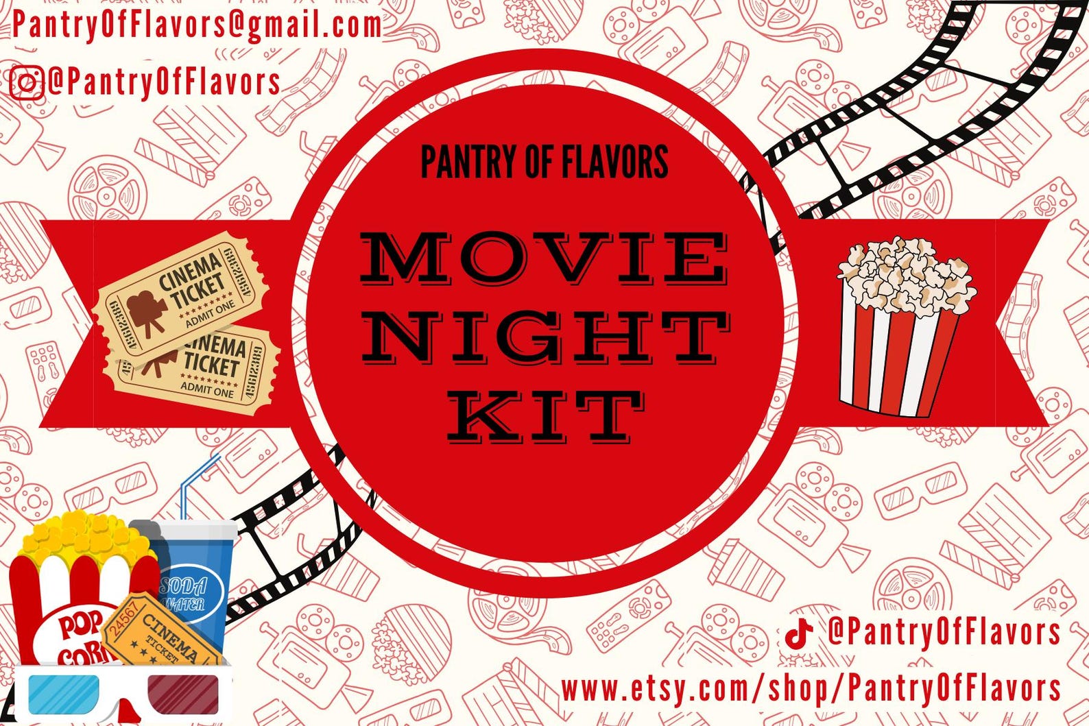 Ultimate Movie Night Kit for 2 Letterbox Gift Selection. - Etsy