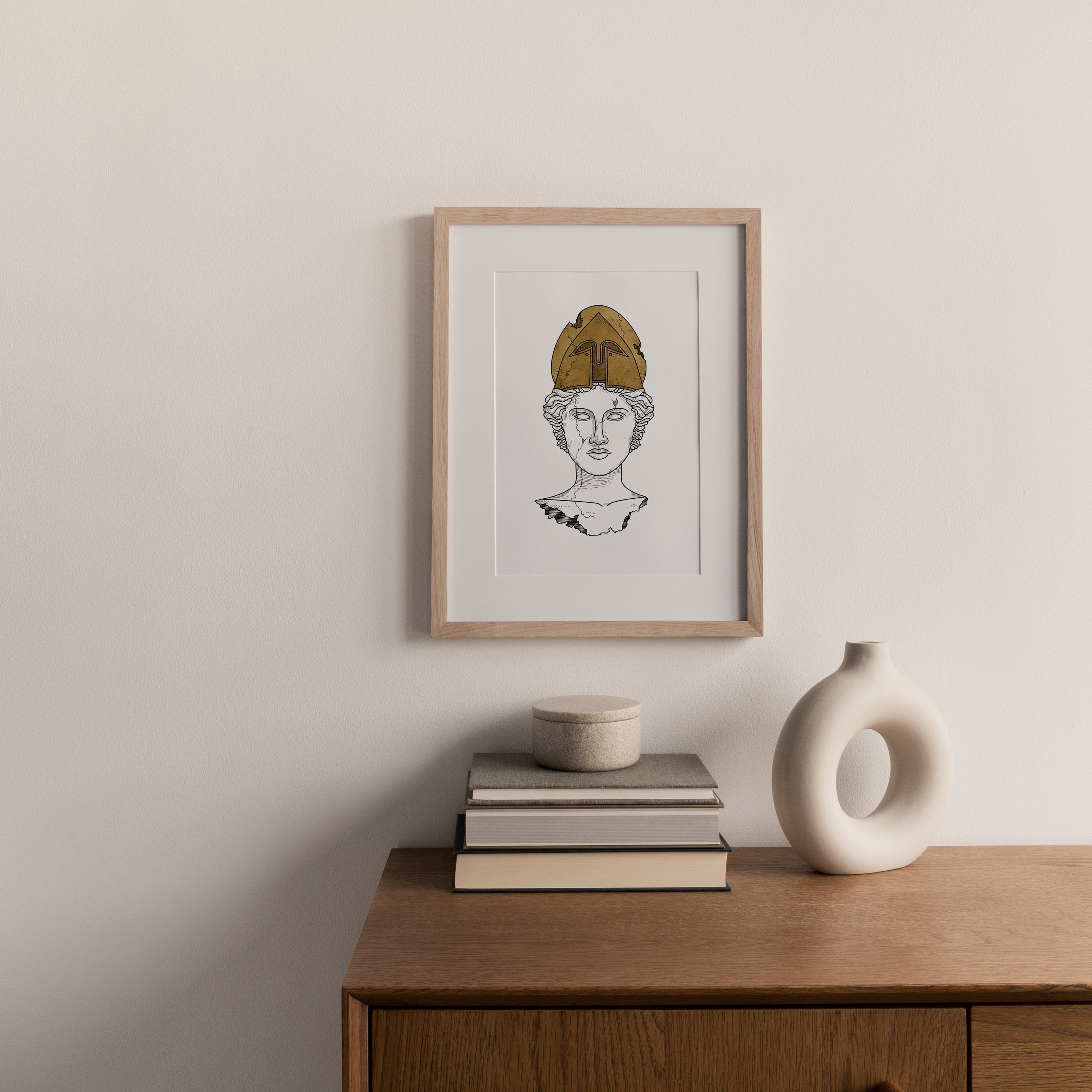 Athena Printable Art, Digital Download, Color | Mythology, Greek ...