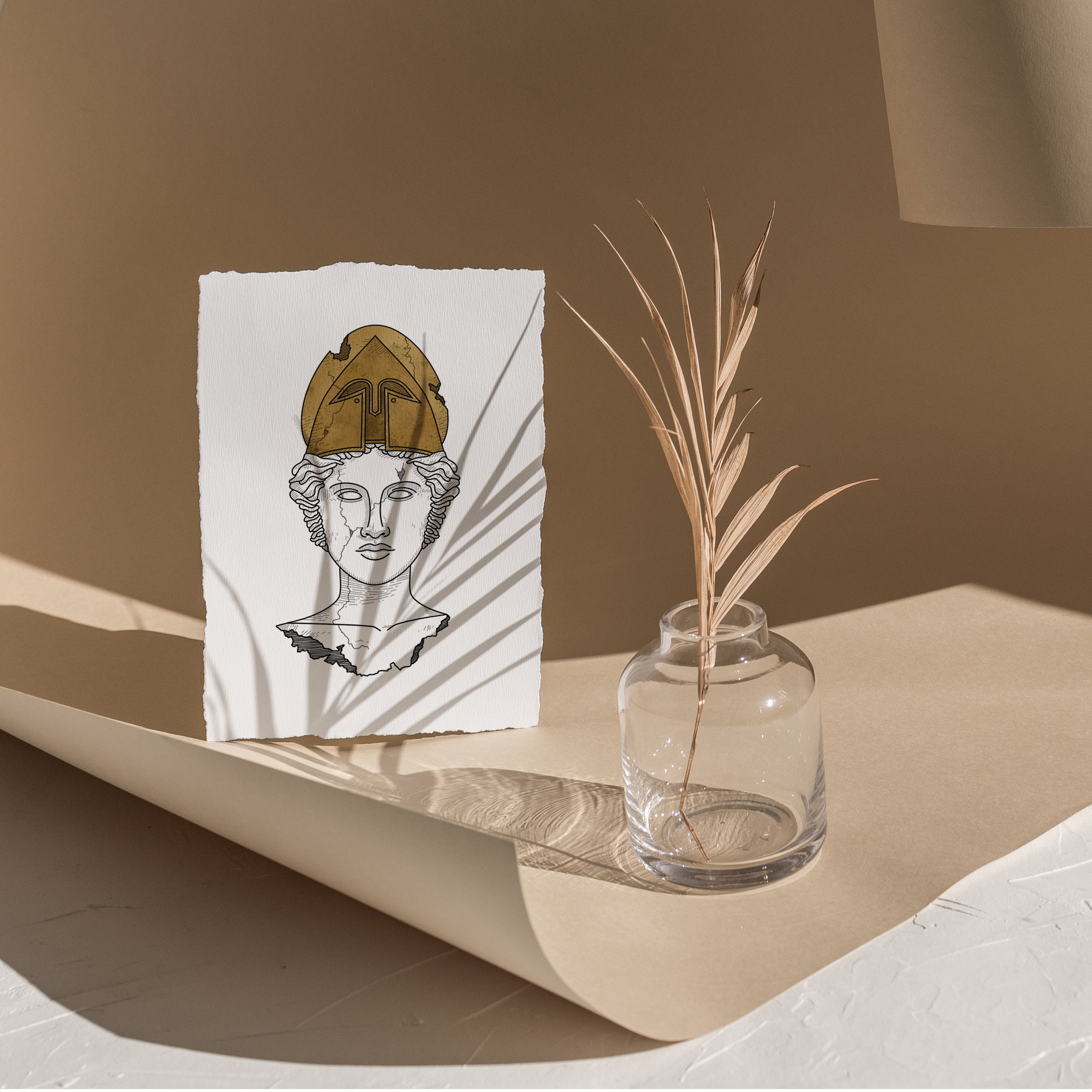 Athena Printable Art, Digital Download, Color | Mythology, Greek ...