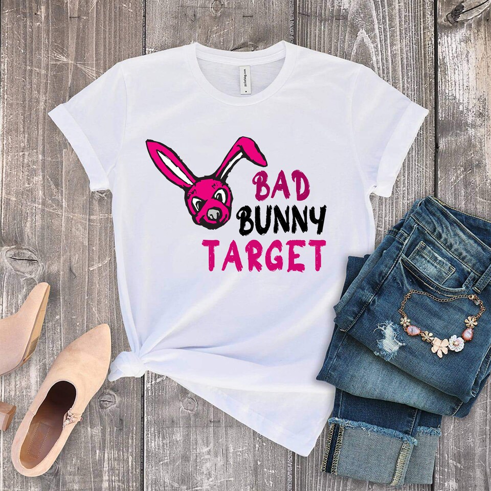 Bad Bunny Target Shirt, Bad Bunny Shirt, Unisex, Sweatshirt, Men, Women ...
