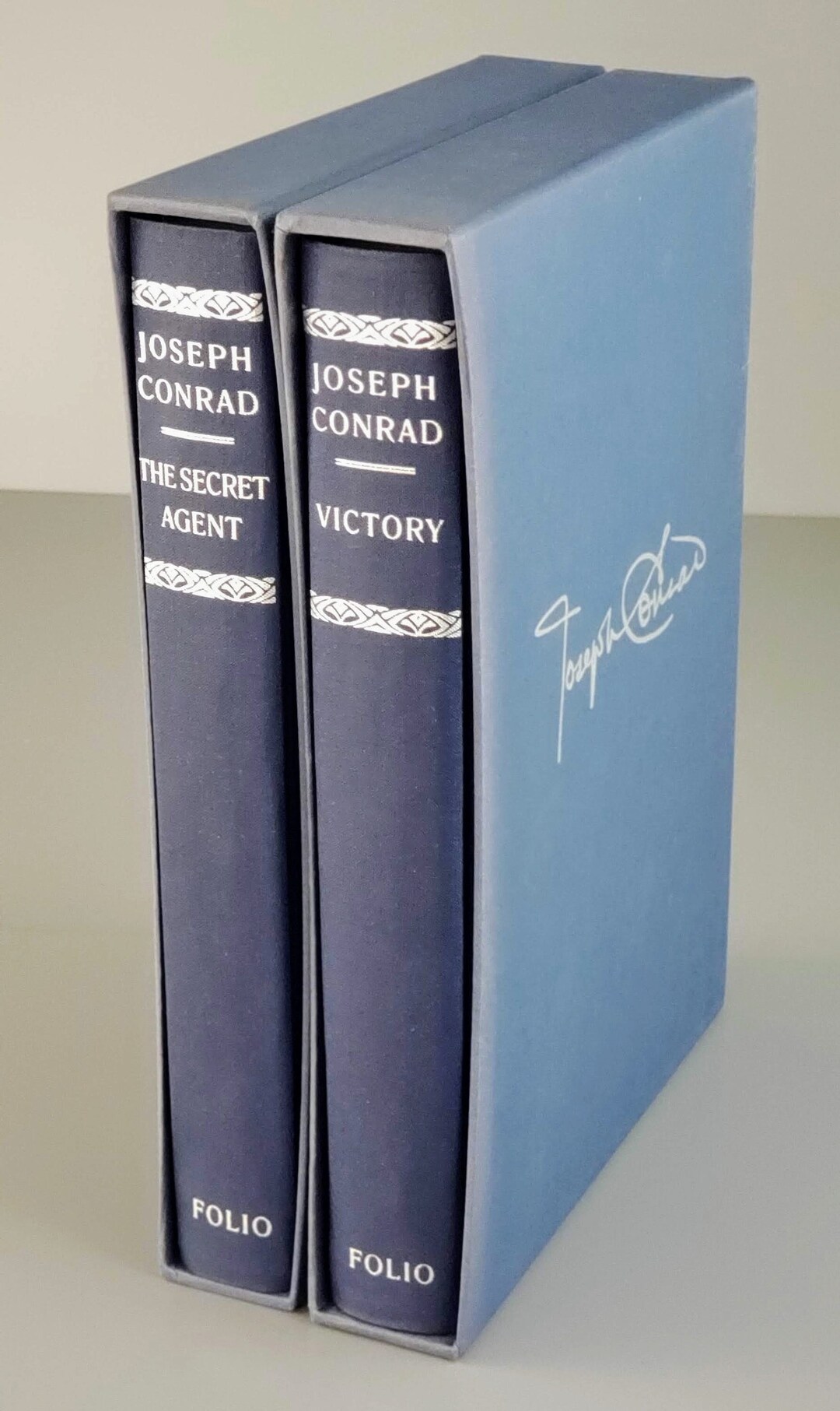 Folio Society the Secret Agent & Victory by Joseph Conrad 1999, First ...