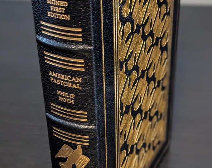 Franklin Library *signed* American Pastoral by Philip Roth 1997, First ...
