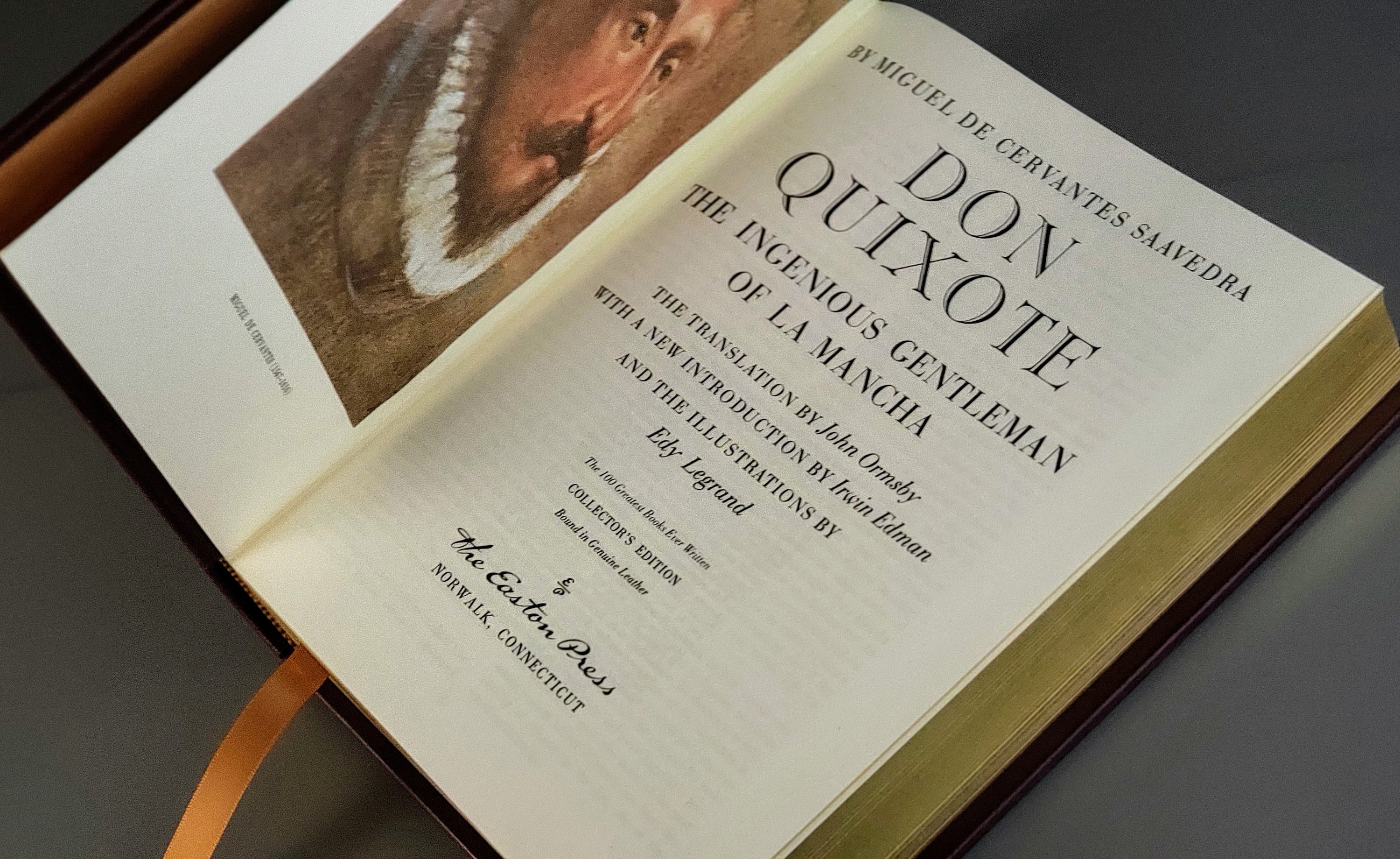 Easton Press Don Quixote the Ingenious Gentleman of La Mancha by Miguel ...