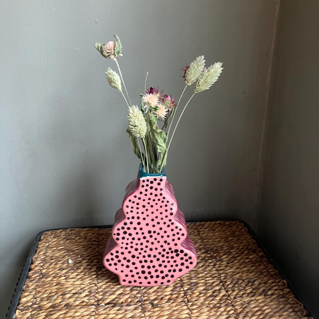 Ceramic Vase, Lauri Shape, Floral Design, Botanical, Plant, Ceramic ...