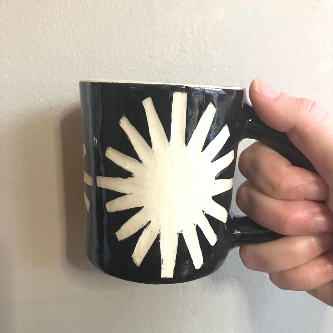 Abstract Sunbrust, Sun and Star Design, Botanical, Plant, Illustration ...