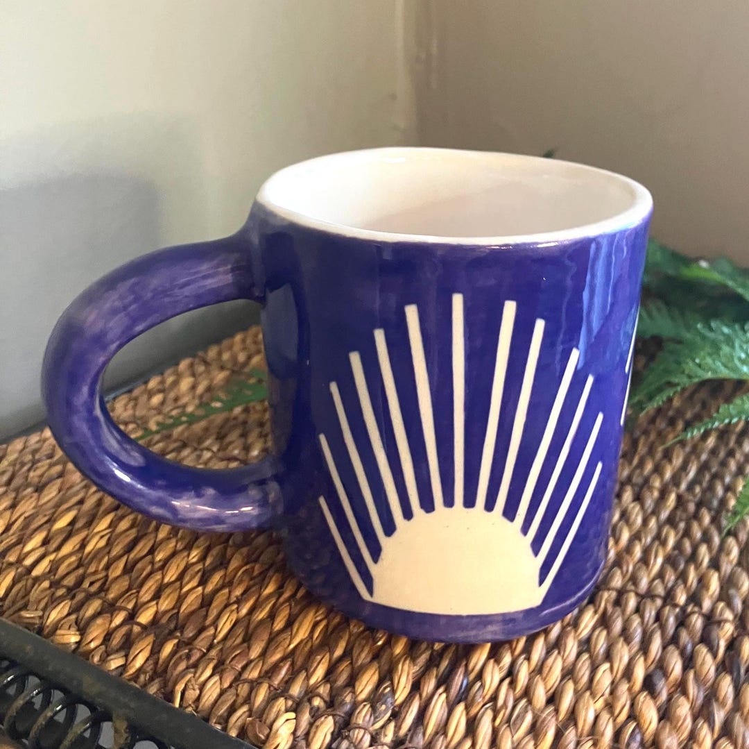 The Sunset Design, House Warming, Illustration, Ceramic, Mug, Coffee ...