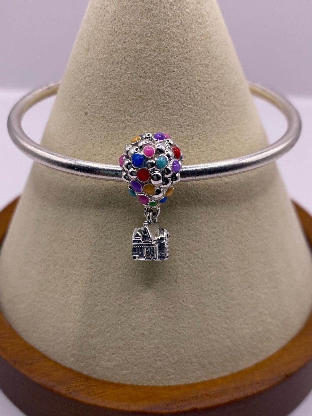 Authentic PANDORA Disney Pixar up House & Balloons Charm S925 ALE ...