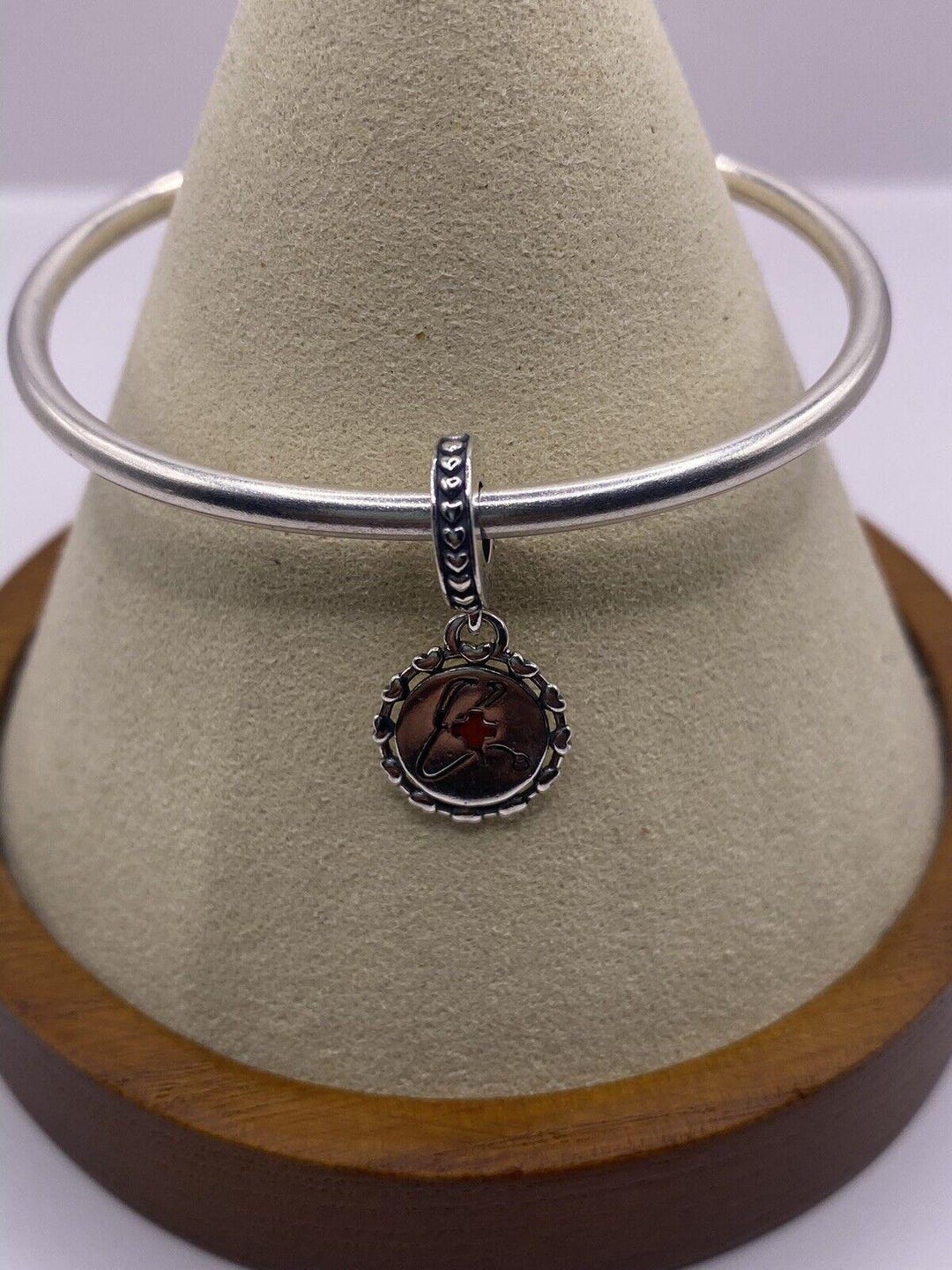 Authentic Pandora Engravable Stethoscope Nurse Dangle Charm #792275C00 ...