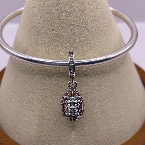 Authentic Pandora Football Charm - Etsy