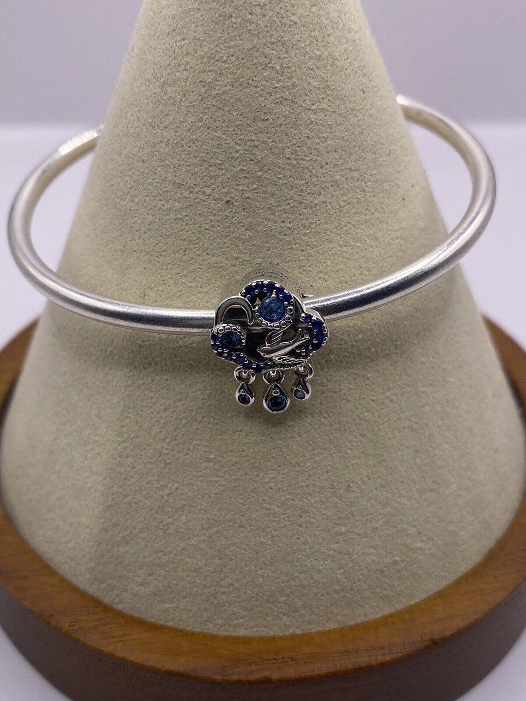 Pandora Cloud & Swallow Charm 792569C01 With Pouch - Etsy