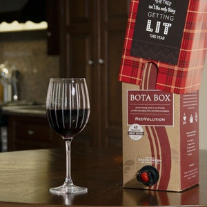 The Wine Box Box - Getting Lit This Year - Etsy