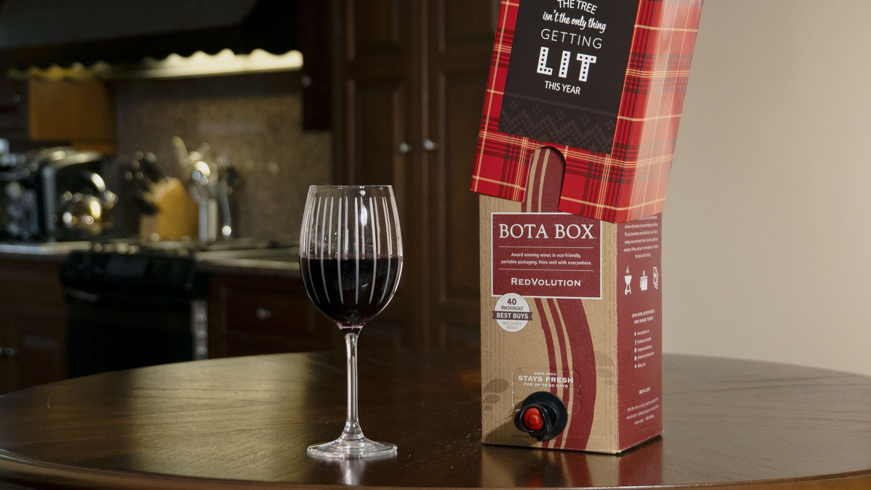 The Wine Box Box - Getting Lit This Year - Etsy
