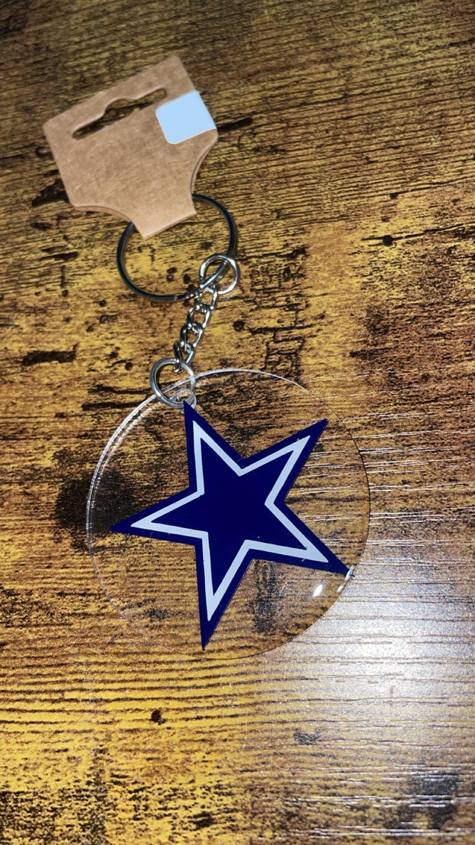 Dallas Cowboys Keychain - Etsy