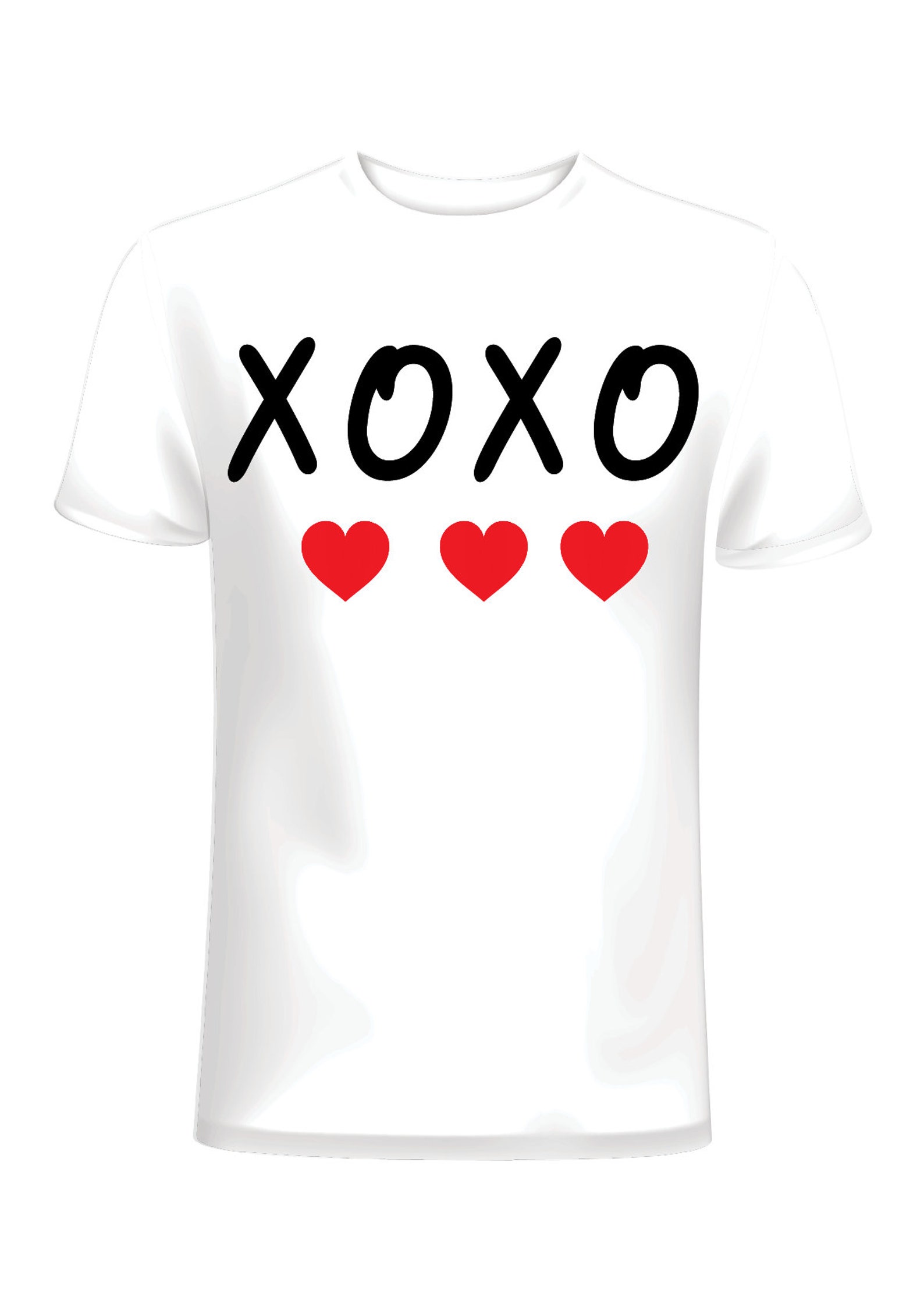 Xoxo Stylish Themed Printed 100 Cotton Unisex T Shirt With Etsy