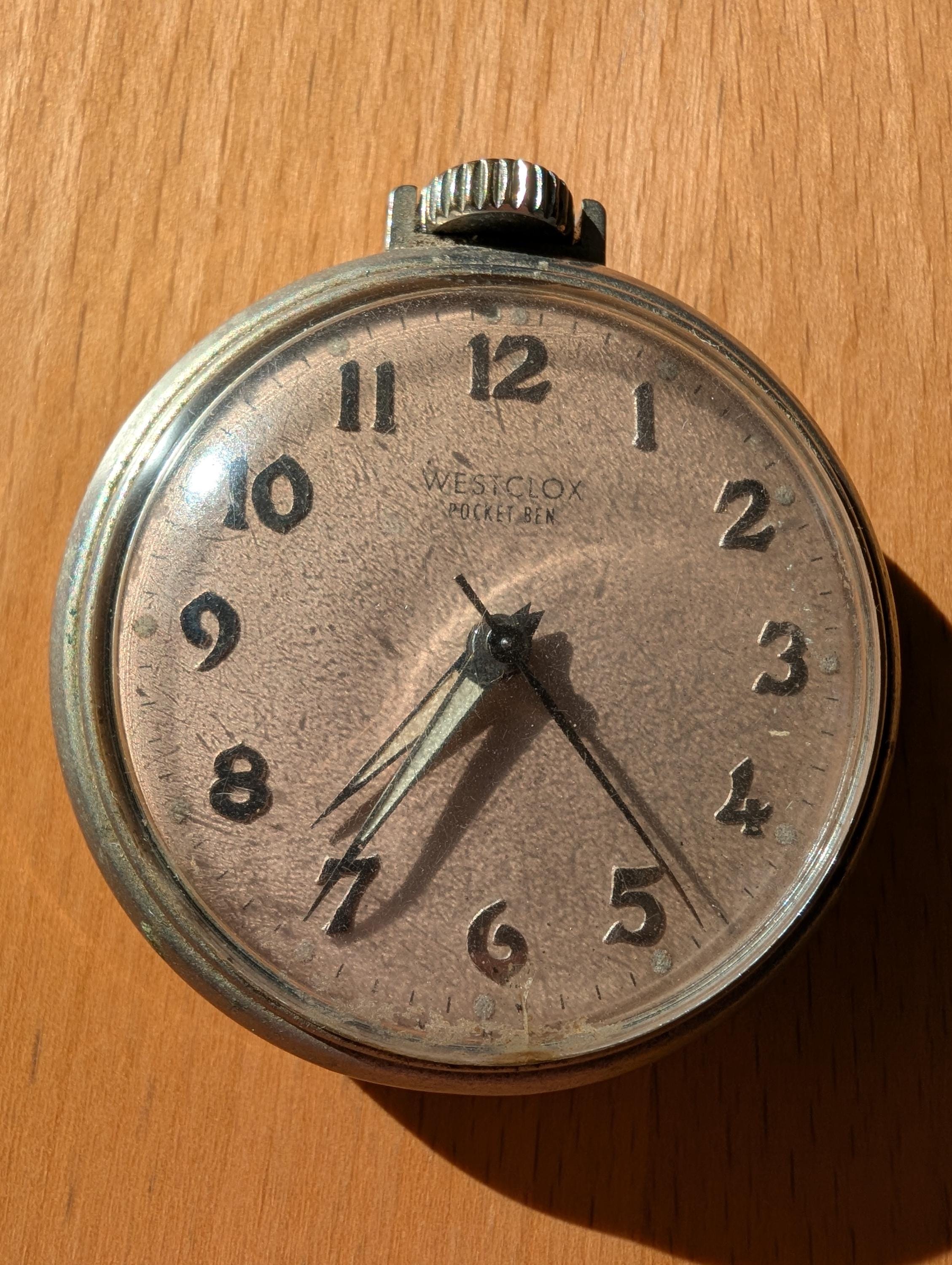 Westclox Pocket Ben. Nice Pocket Watch High Quality Authentic ...