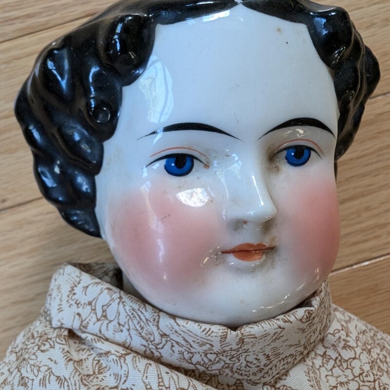 Porcelain Doll Head - Etsy