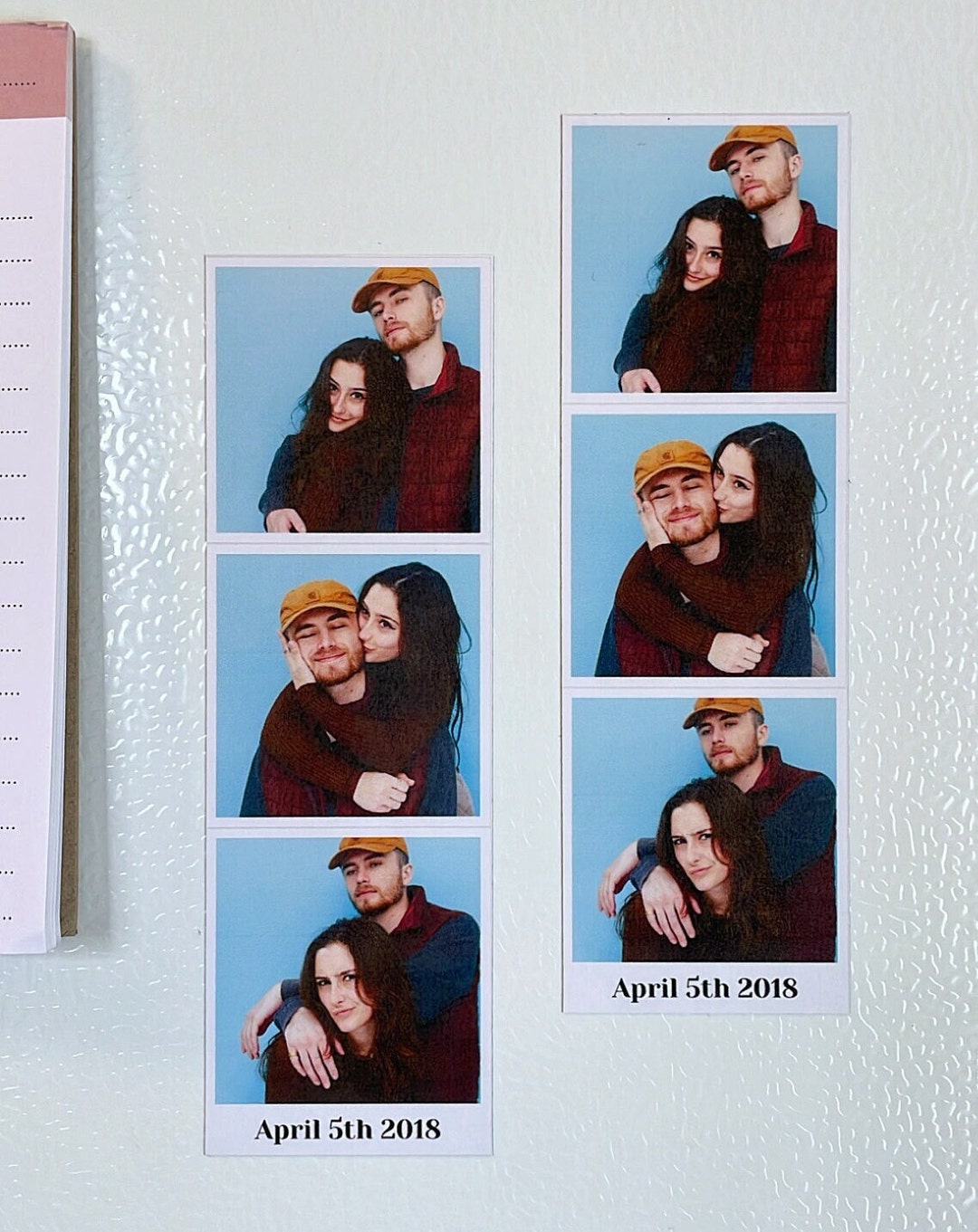 Photobooth Magnets, Custom Fridge Photo Prints, Magnetic Anniversary ...