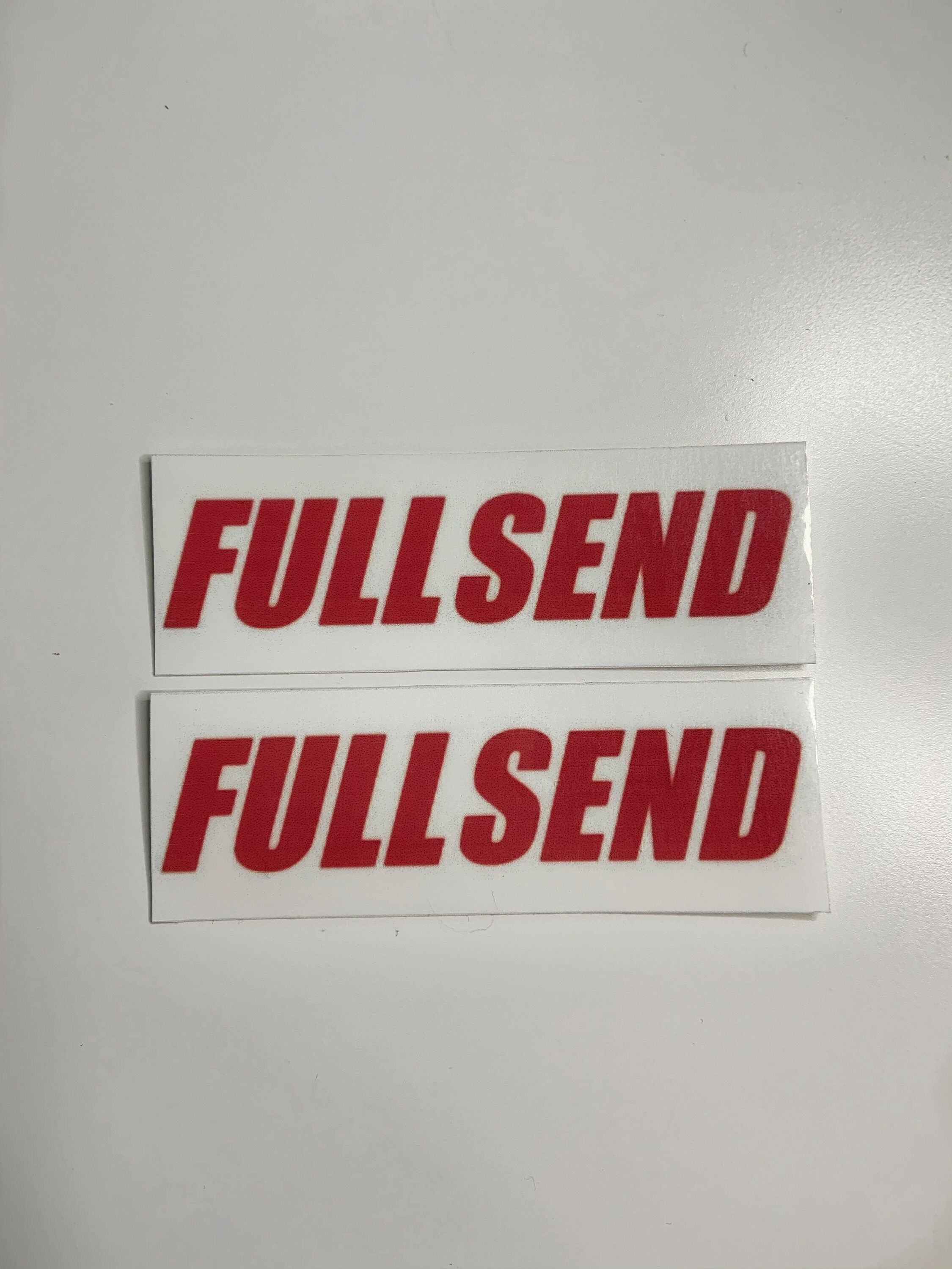 Full Send waterproof sticker windshield decal / car decal / | Etsy
