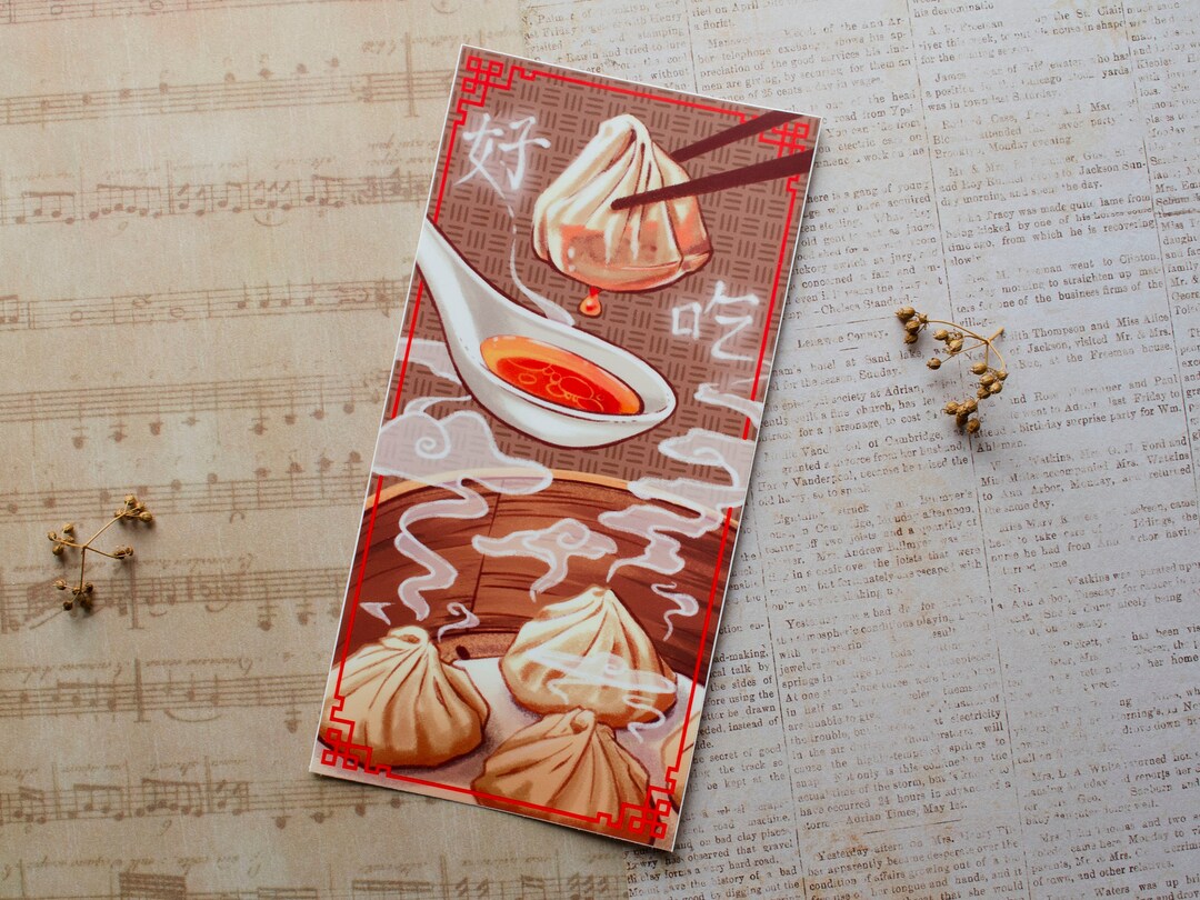 Xl Soup Dumpling Vinyl Sticker | Foodie Gift | Waterproof Weatherproof ...