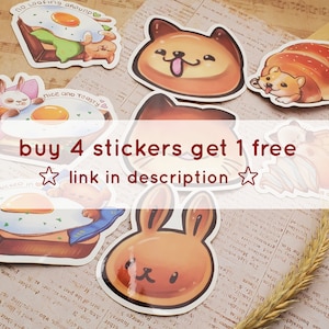 Cherry Blossom Bunny Sticker | Gift for Rabbit Lovers Bunny Parents ...