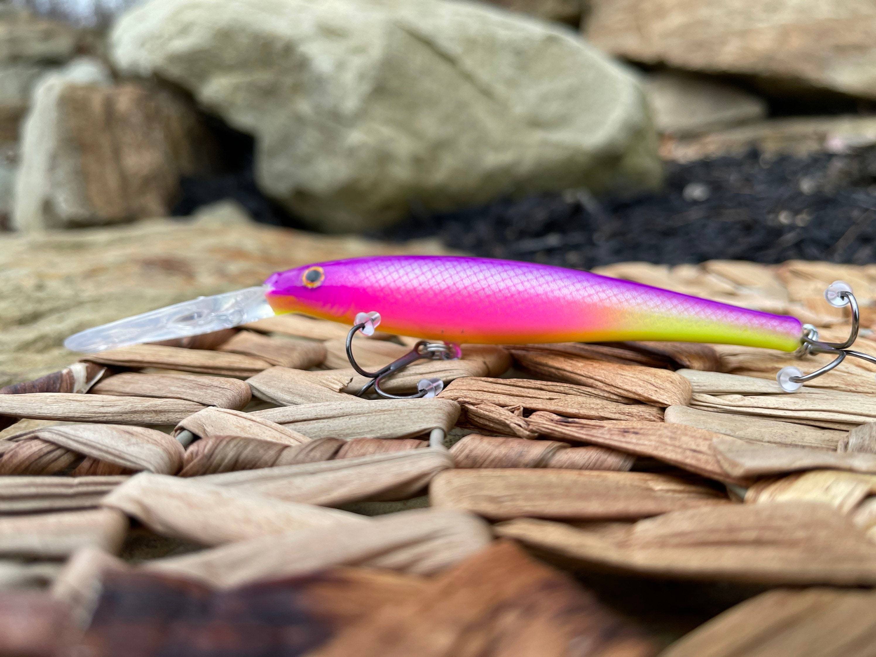 Berkley Flicker Minnow 11 CUSTOM UV Glow Fishing Toys & Games etna.com.pe