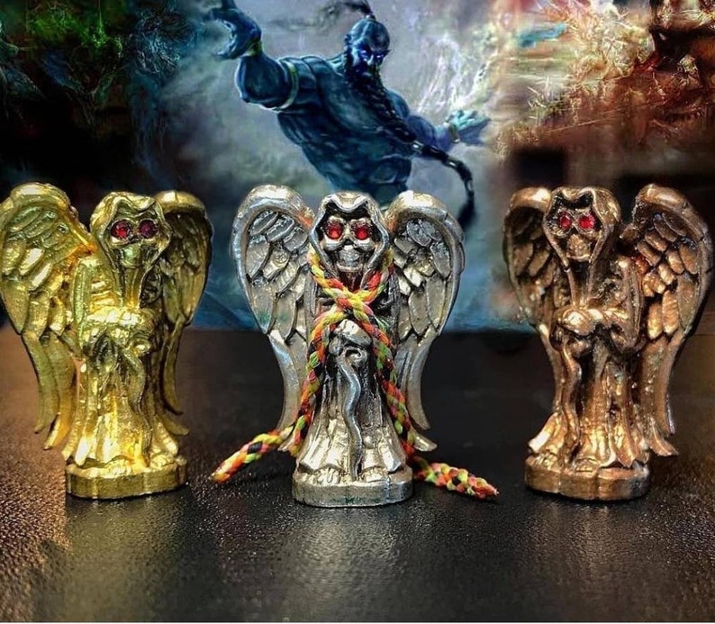 Wish Granter DJINN OF WIND Amulet of Wealth | Fortune Spell Luck ...