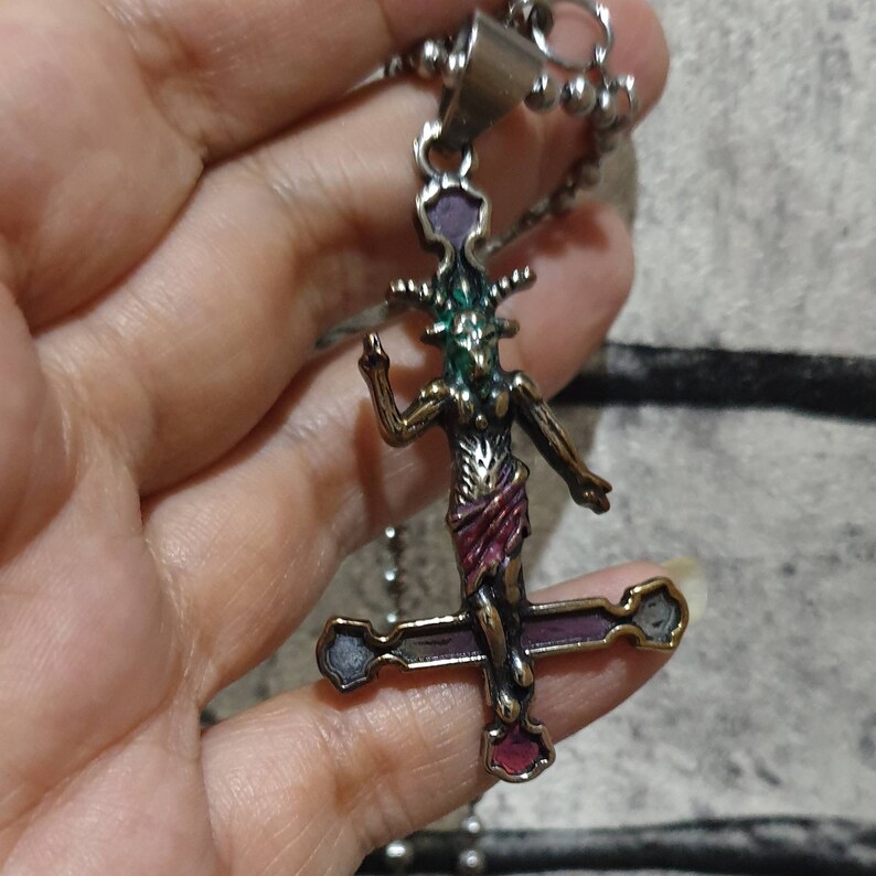 BAPHOMET EMPOWERED Amulet Talisman Demonic Protection - Etsy
