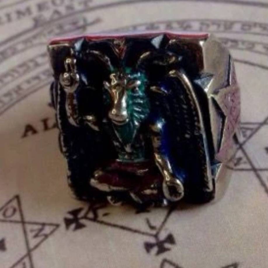 BAPHOMET EMPOWERED Amulet Talisman Demonic Protection - Etsy