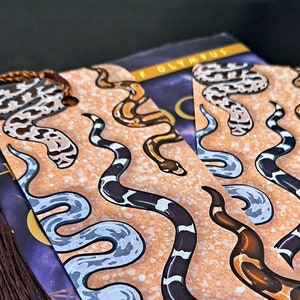 Basilisk Snake Bookmark 3D Printed - Etsy Canada