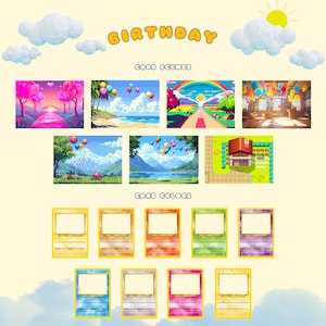 Custom Pokemon Birthday Card, Pokemon Gift, Pokemon Card, Birthday Gift ...