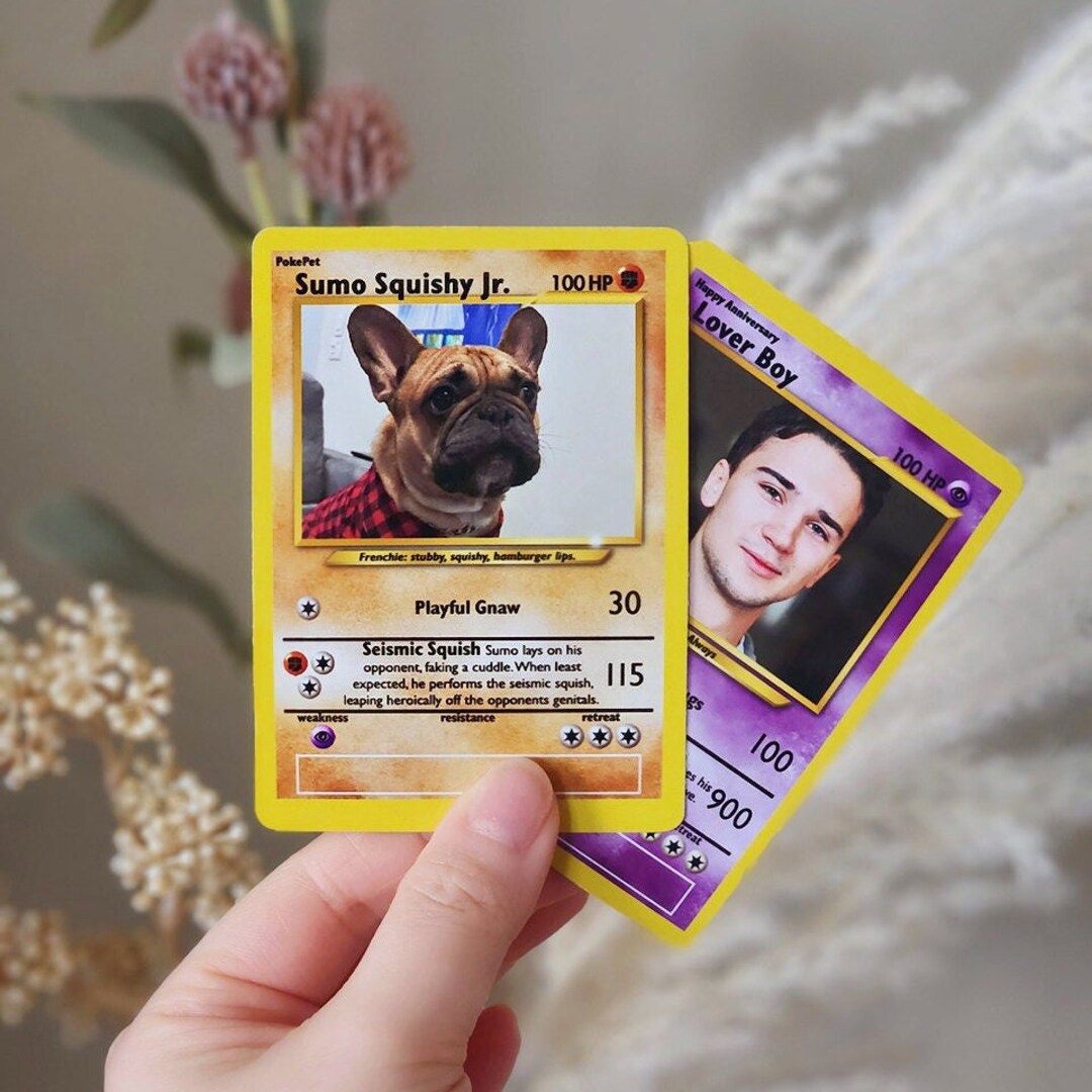 Custom Pokemon Card, Pokemon Gift, Pokmeon Card, Pokemon TCG, Pokemon ...