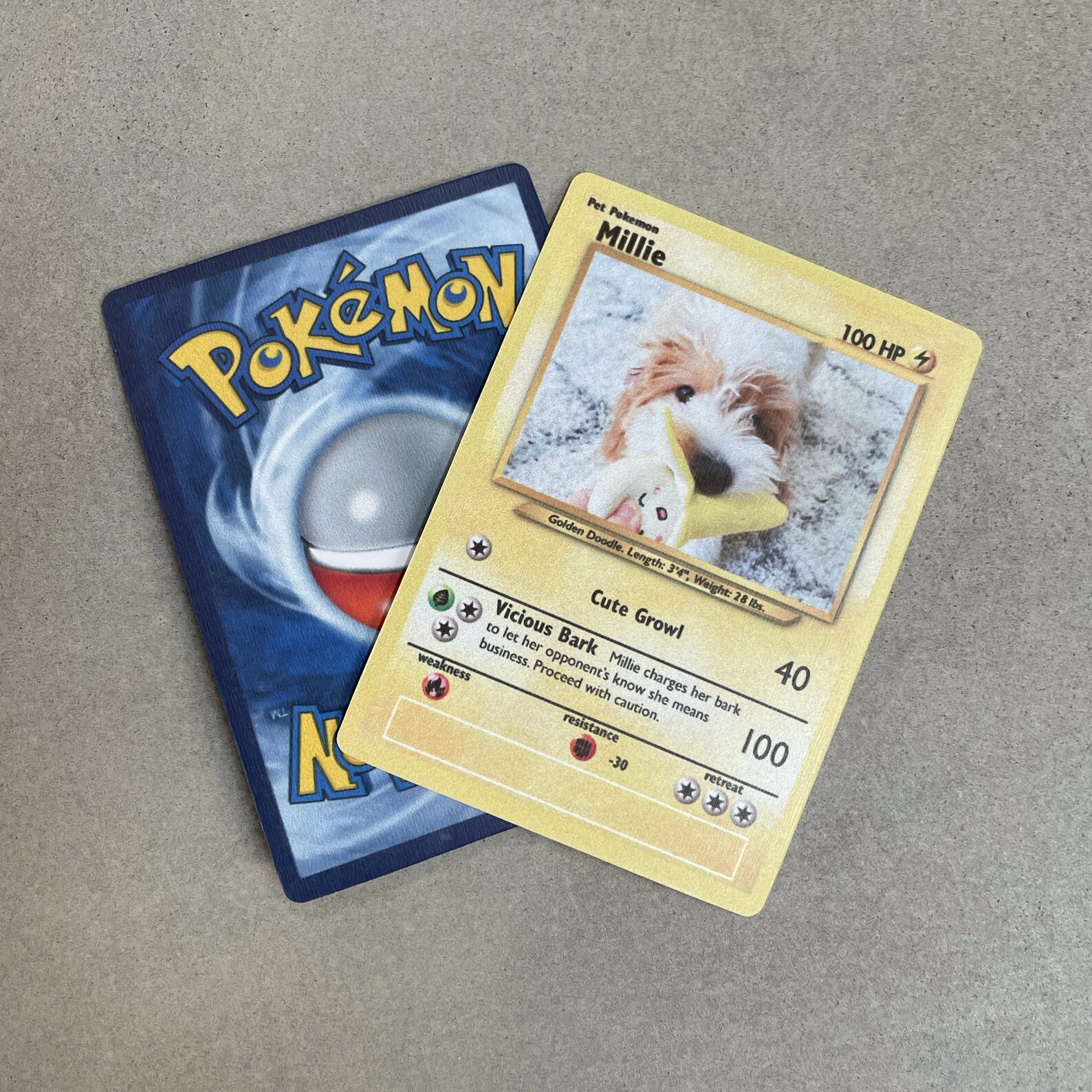 Custom Pokemon Card Pokemon Gift Pokmeon Card Pokemon TCG - Etsy