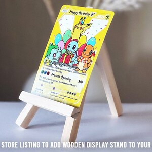 Custom Pokemon Card, Pokemon Gift, Pokmeon Card, Pokemon TCG, Pokemon ...