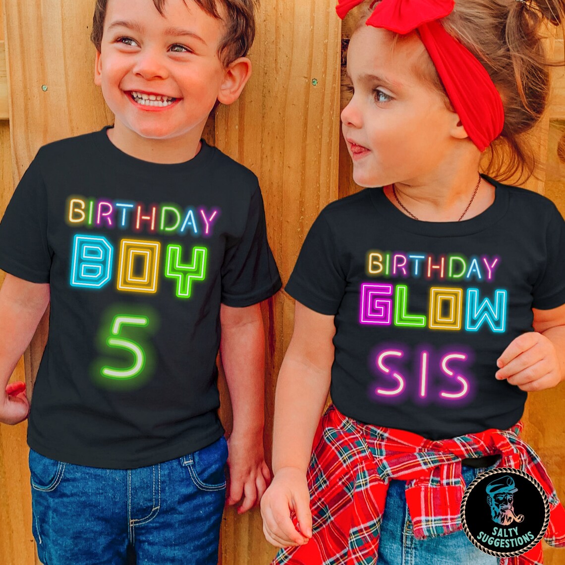 Neon Glow Crazy Shirt Neon Glow Birthday Shirt Glow Party - Etsy