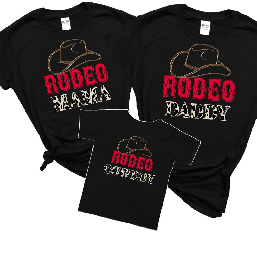 Rodeo Birthday Rodeo Mama, Rodeo Crew, Family Rodeo Shirt, Matching T ...