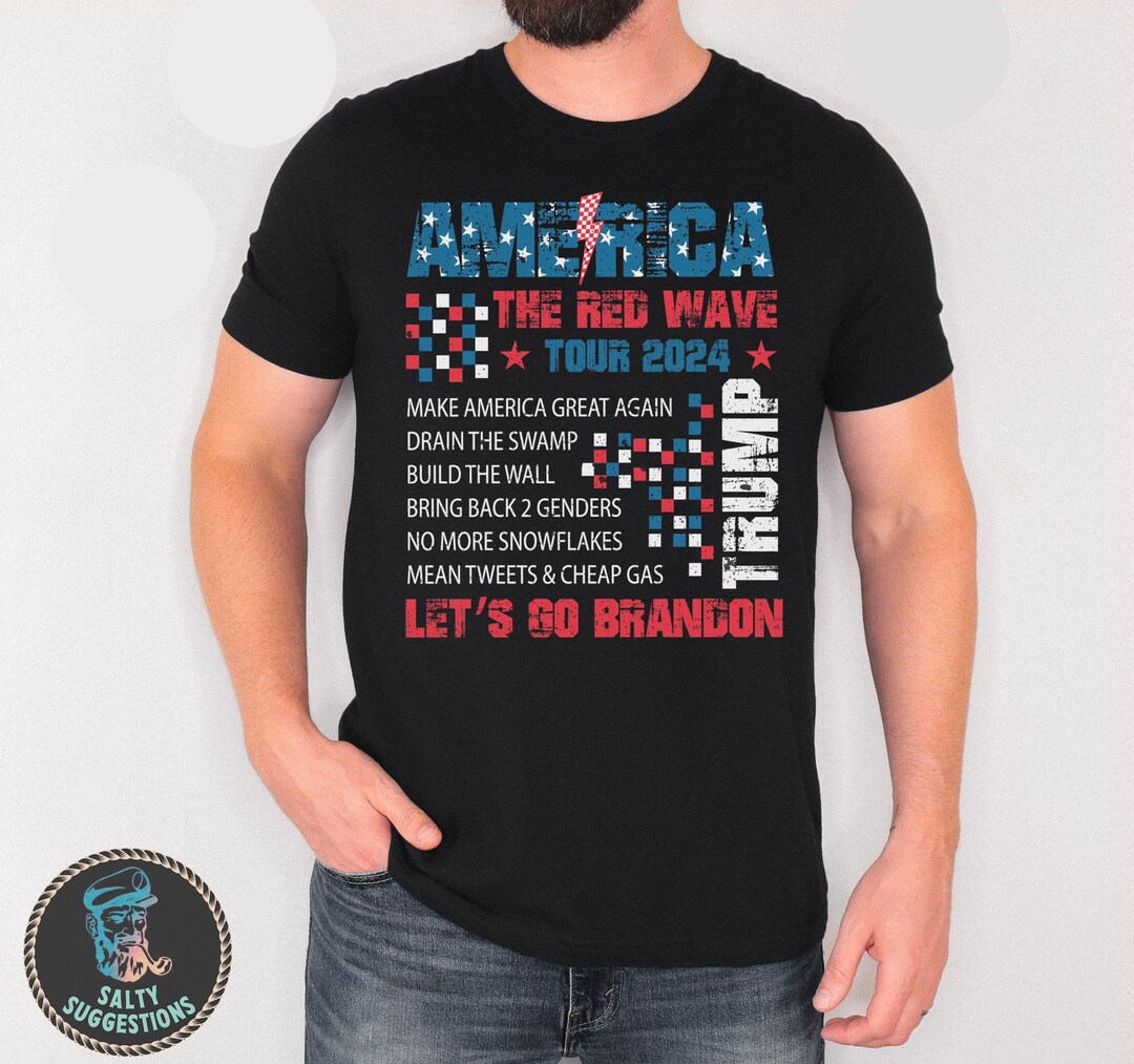 Funny Republican Shirt, Trump MAGA 2024 Tshirts, Conservative Tee, Anti ...