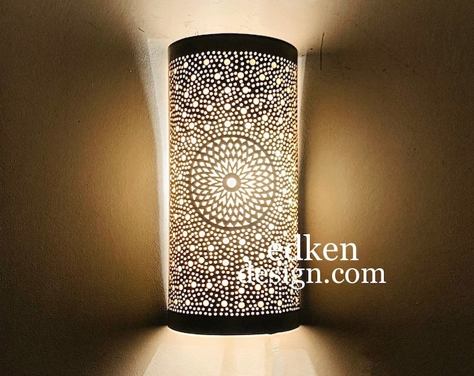 Moorish Wall Sconce Lamps,morocco Lamp, Mid Century Lamp,turkish ...