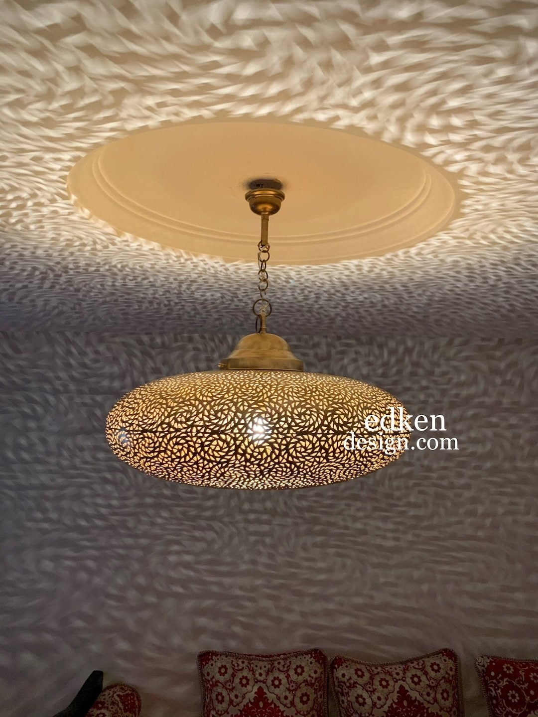 Moroccan Brass Ceiling Lamp, Moroccan Ceiling Lamp, Moroccan Lamp ...