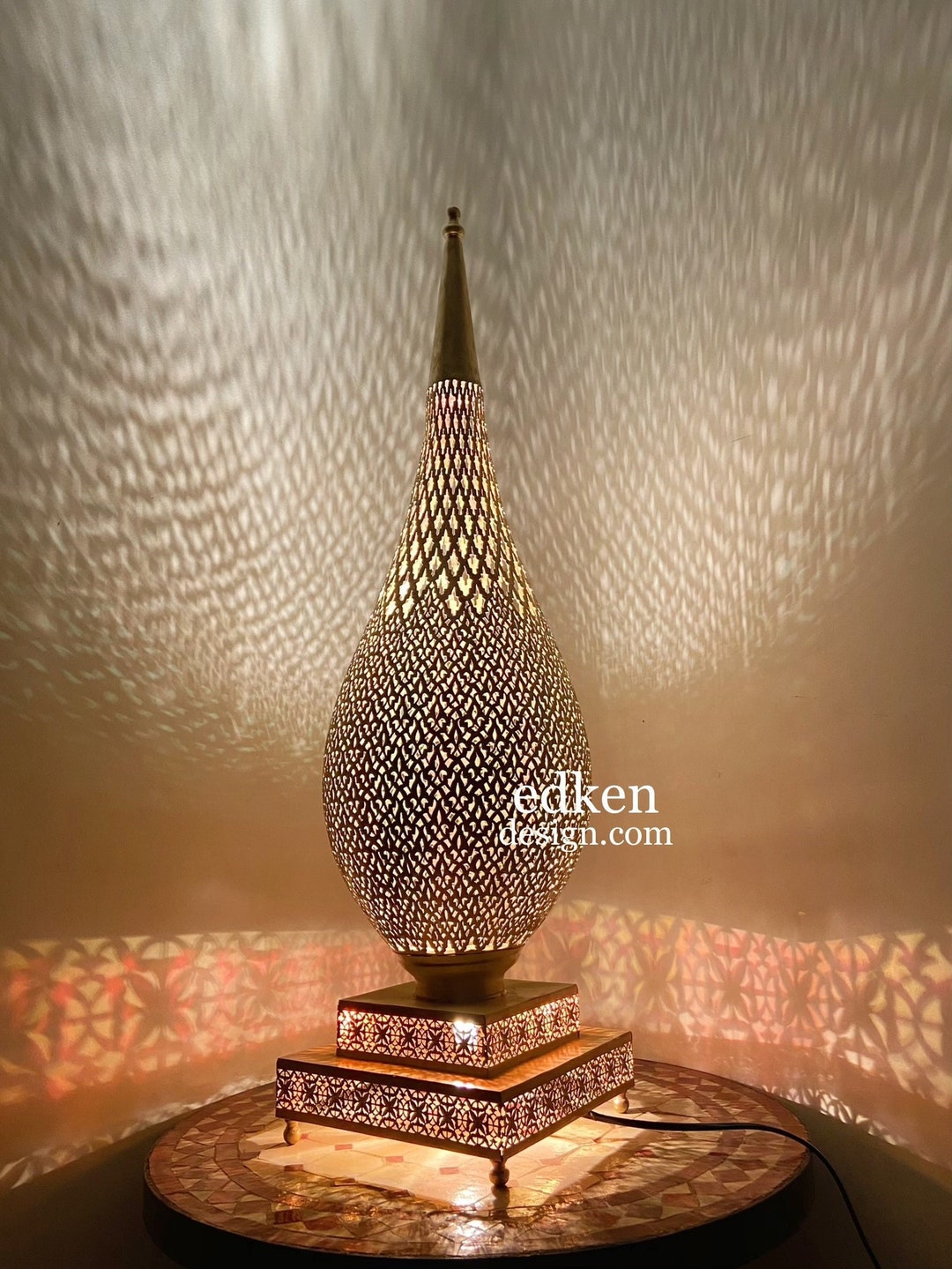 Moroccan Table Lamps, Morocco Lighting Handmade, Floor Light, Table ...