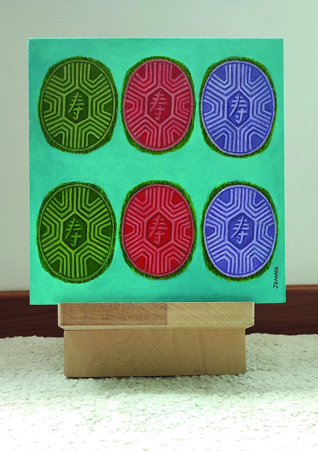 Ang Ku Kueh. Original Painting. Pastry Art. Dumpling Painting. Cookie ...