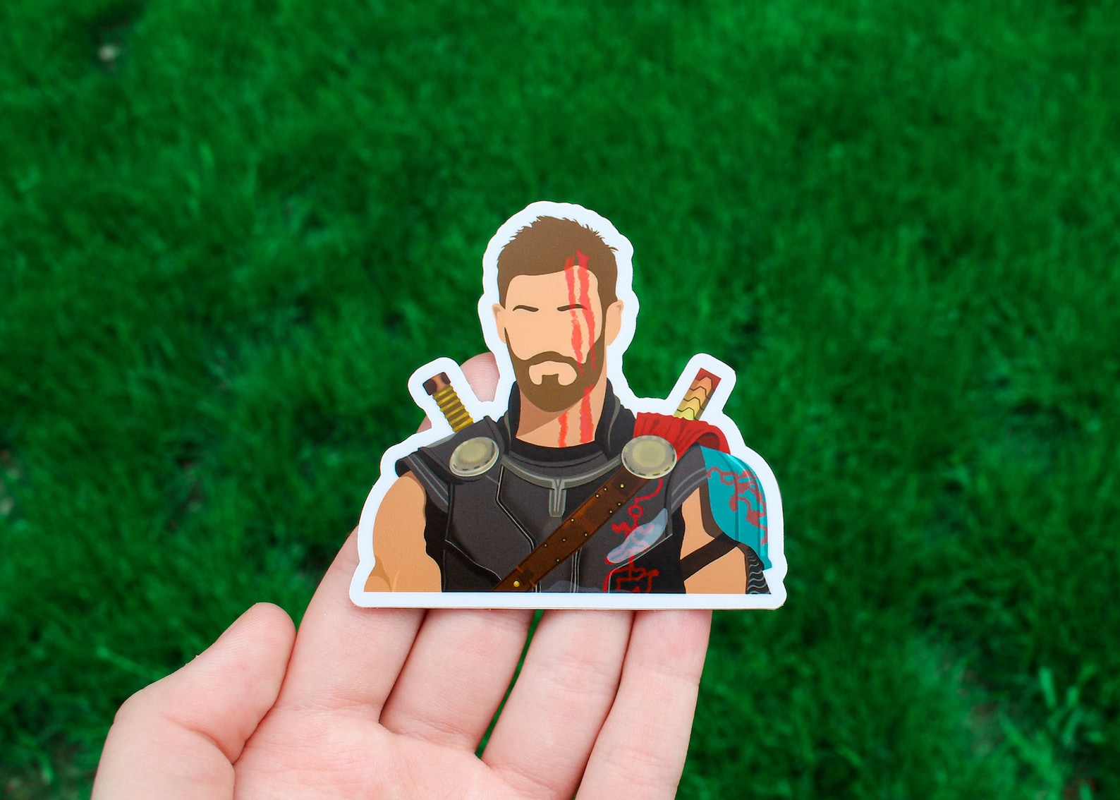 Thor Sticker Marvel Sticker Avengers Superhero Sticker | Etsy