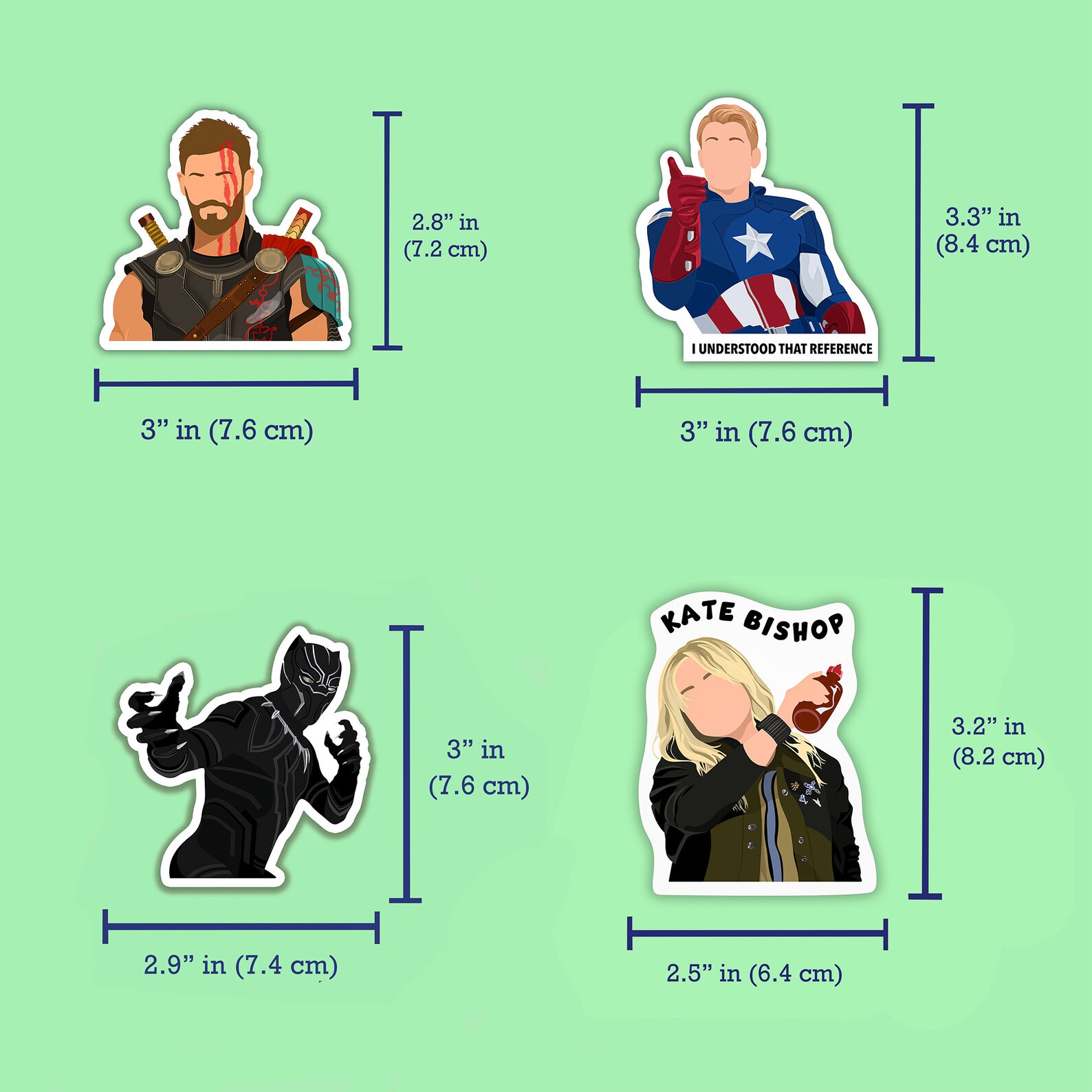 Marvel Sticker Pack Elige tu propia pegatina Marvel - Etsy España