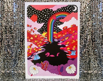 70s Landscape Art - Etsy