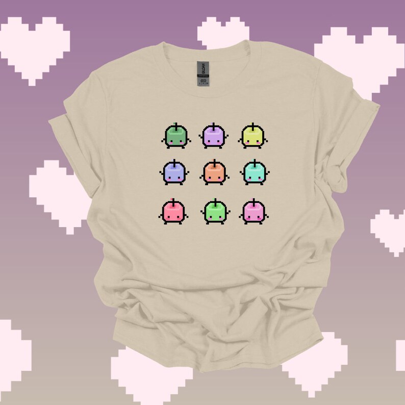 Pastel Junimo Group Tshirt / Stardew Valley Inspired Tshirt / Cozy ...
