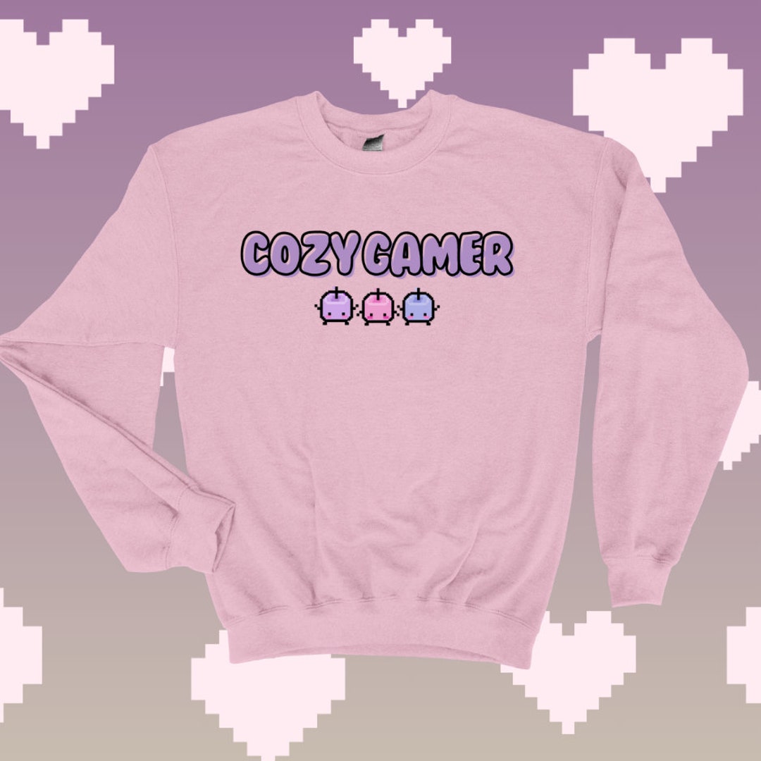 Cozy Gamer Junimo Purple Crewneck / Stardew Valley Inspired / Cozy ...