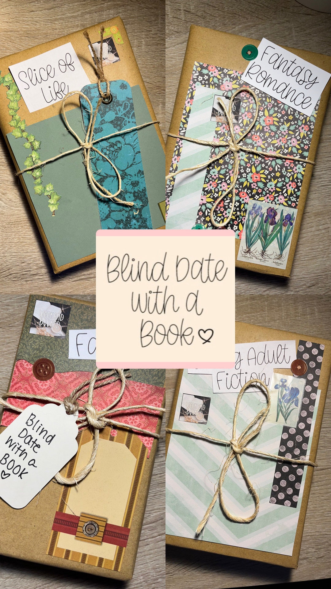 Blind Date With A Book / Surprise Book / Book by Genre / Book Goodies / Book Gifting Ideas ...